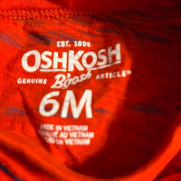 OshKosh B'gosh | Shirts & Tops | Oshkosh Red Top | Poshmark